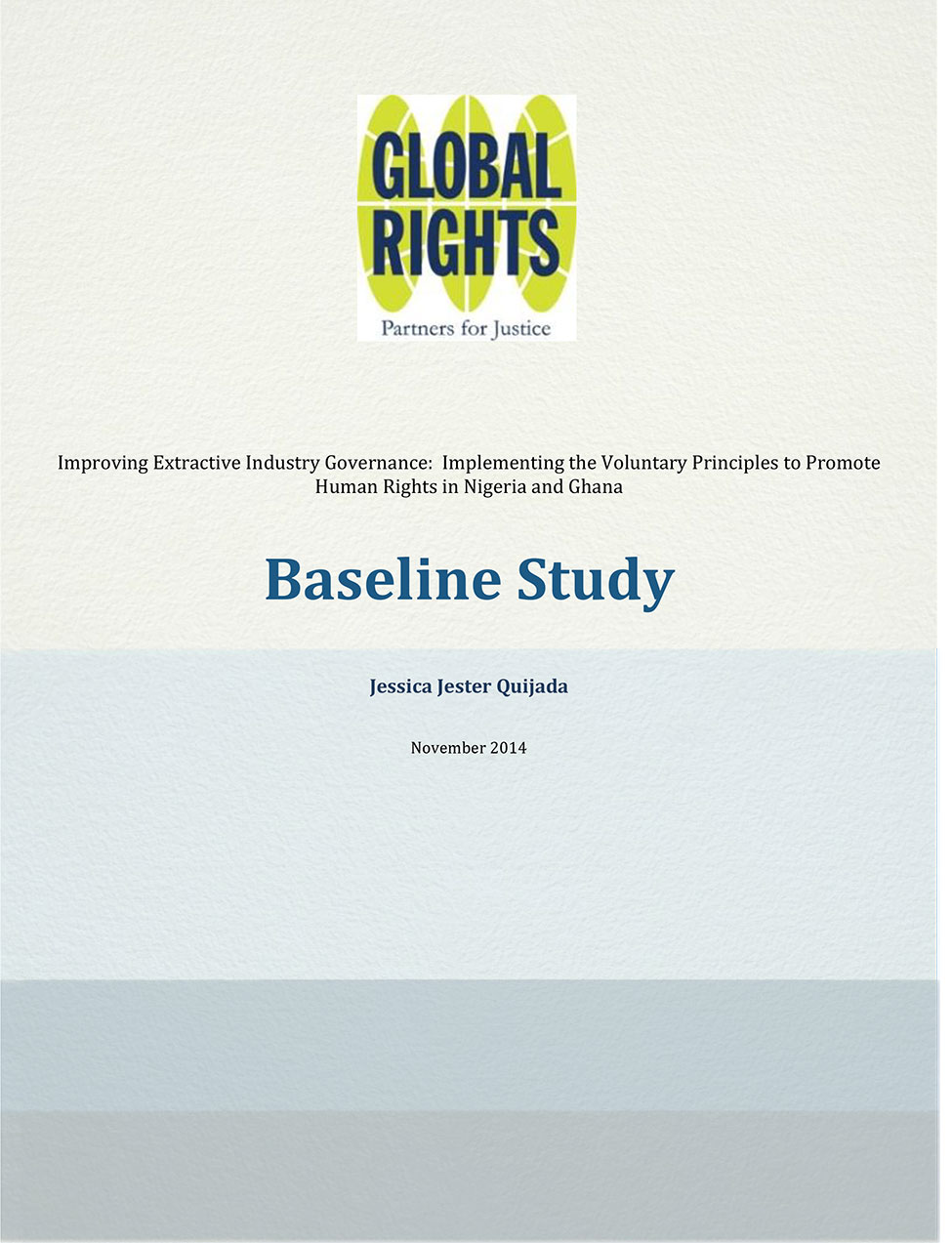 Improving Extractive Industry Governance: Implementating the Voluntary ...