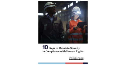 Read the latest news about the Voluntary Principles : Voluntary ...