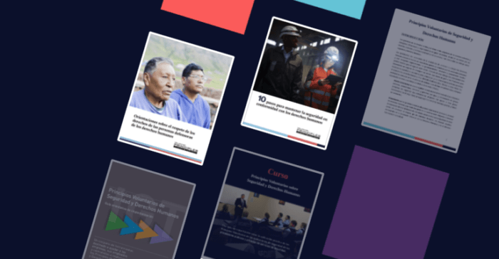 New Resources Available in Spanish - Voluntary Principles on Security ...